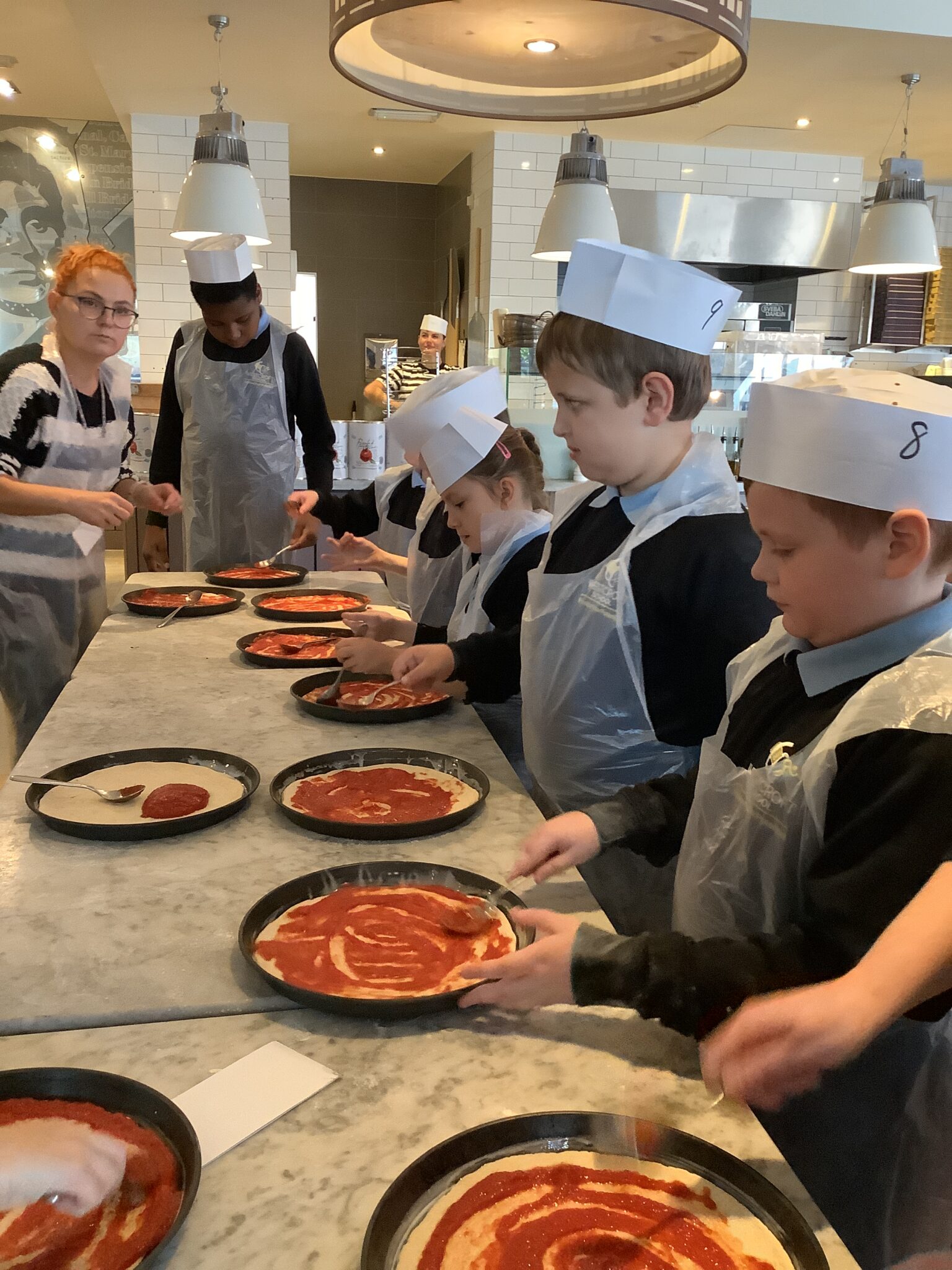 PSK Trip to Pizza Express » Westcroft School