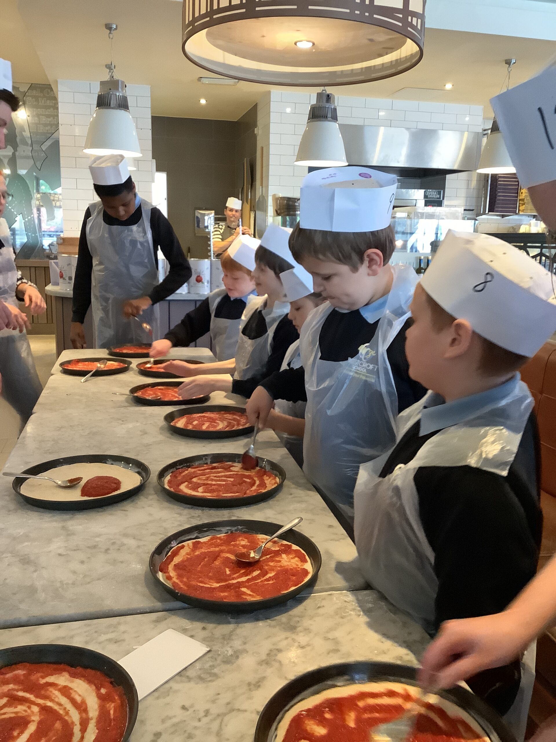 PSK Trip to Pizza Express » Westcroft School