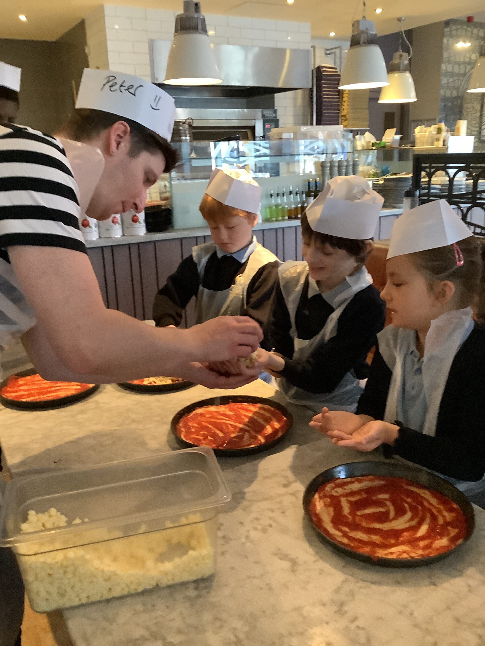 PSK Trip to Pizza Express » Westcroft School